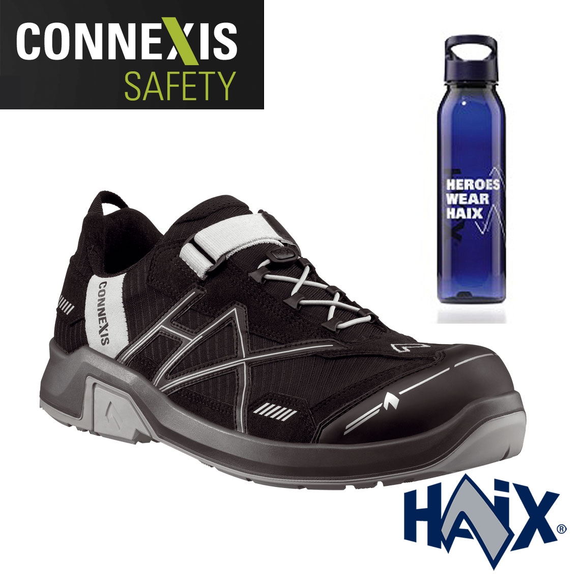 Haix® Sicherheitsschuh CONNEXIS safety S1P low silver – Bannenberg ...
